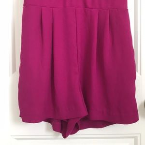 Express | Pants & Jumpsuits | Pink Express Romper | Poshmark